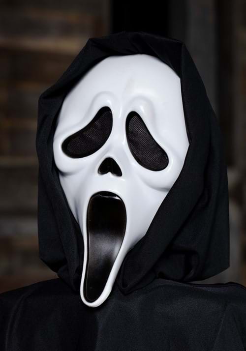 Standing 6 Foot Ghost Face Halloween Decoration | Ghost Face Accessories